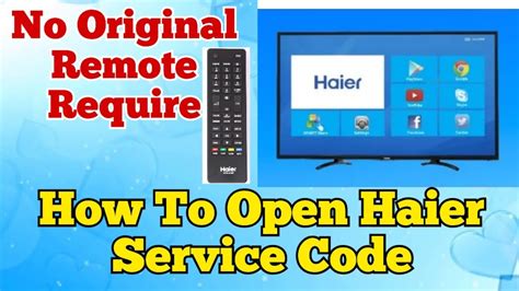 Haier LED TV Board CV6683H-C42 Service Mode Method 🔥 How To Open ...