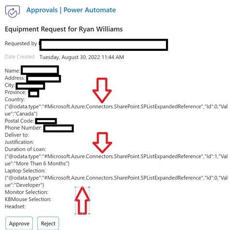 solved powerapps flow email sends corrupted data power platform community