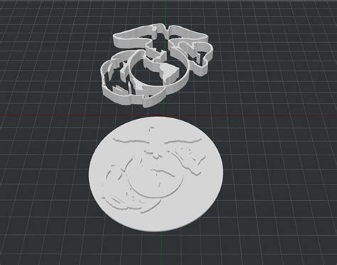 Usmc Logo Cookie Cutter Etsy