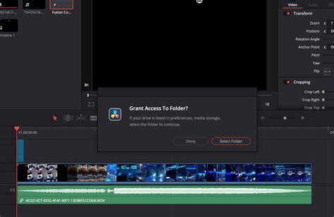 Guys Got This Error While Importing Fusion To The Edit Area Macbook Air M2 With Latest Update