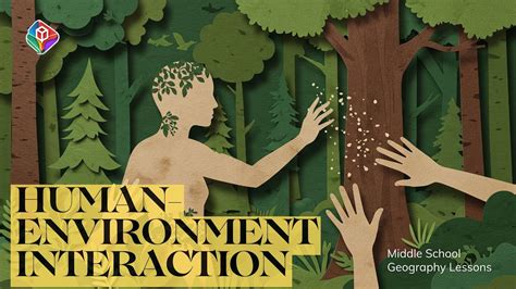 Human Environment Interaction Human Geography Middle School Level Youtube