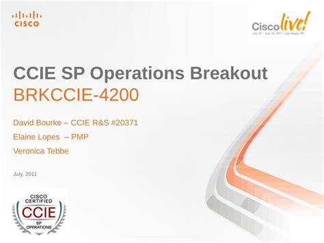 Pdf Ccie Sp Operations The Cisco Learning Network Dokumentips