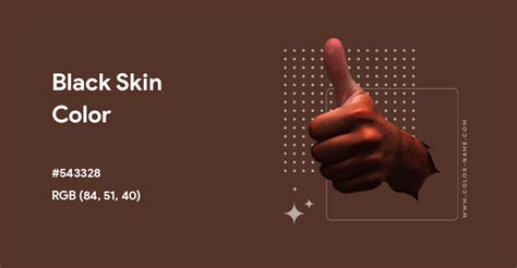 Black Skin Color Code