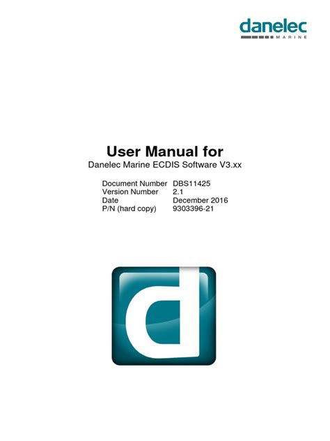 Danelec Ecdis Dm800 Software G2 V3 User Manual Download Free Pdf Navigation Radar