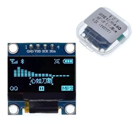 Pantalla Lcd 128x64 Oled 096 Para Arduino 4 Pin Mercadolibre