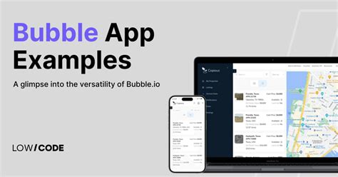 Bubble App Examples A Glimpse Into The Versatility Of