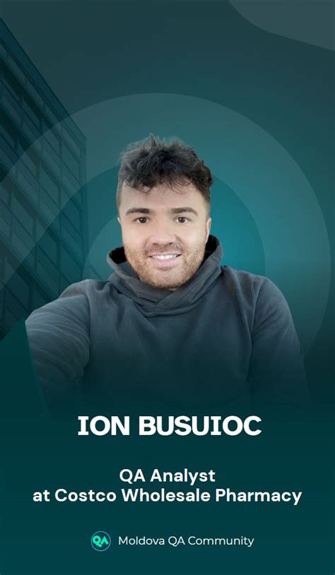 Meet Ion Busuioc An Accessibility Advocate And Tester At Costco Wholesale Moldova Qa Community