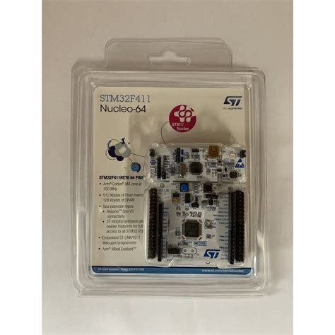 nucleo f411re st nucleo 64 original genuine arm discovery kit with
