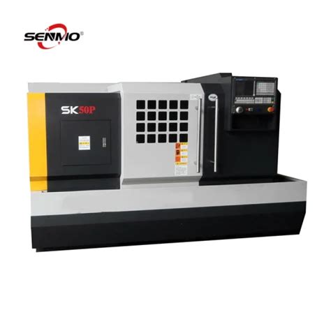 Senmo Flat Bed CNC Lathe Machine Sk P Horizontal CNC Turning Lathe Machine CNC Flat Bed Lathe