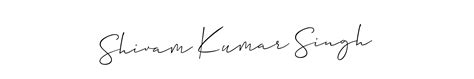 90 Shivam Kumar Singh Name Signature Style Ideas New Esignature