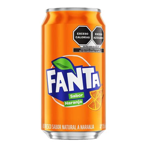Refresco Fanta Sabor Naranja Latas De Ml C U Walmart