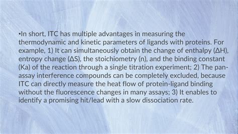 Ppt Itc Binding Affinity Powerpoint Presentation Free Download Id