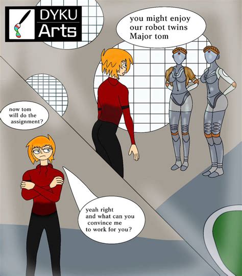 Tom And The Robot Twins By Dykuarts On Deviantart