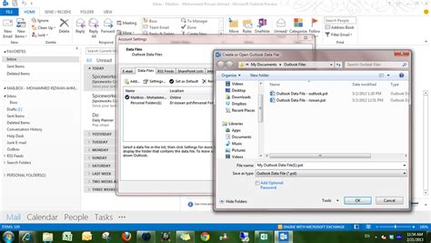 PST Files In Outlook Moving Them To New Outlook Collaboration Spiceworks Community