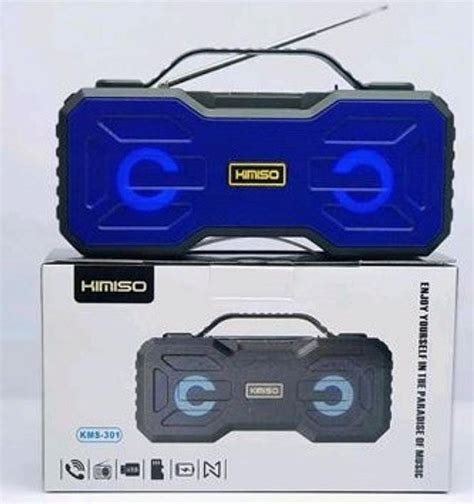 Caixa De Som Amplificada Bluetooth Kimiso Kms 301 CLICK IMPORTADOS ELETRONICOS