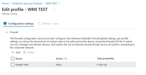 How To Enable Wmi In Endpoint Firewall Microsoft Qanda