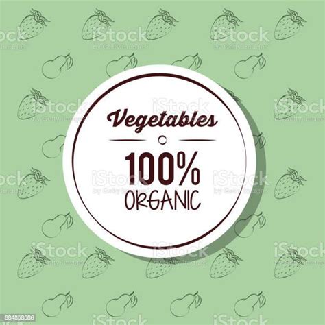 Fresh Organic Vegetables Stock Illustration Download Image Now