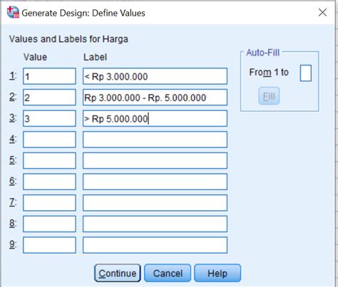 Tutorial Analisis Konjoin Dengan SPSS Exsight