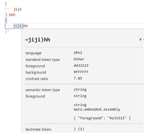 Syntax From Extensions Highlighting Broken · Issue 158379 · Microsoftvscode · Github