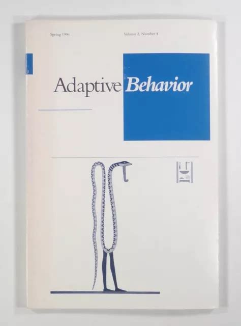 1994 4 adaptive behavior artificial life neural networks biological