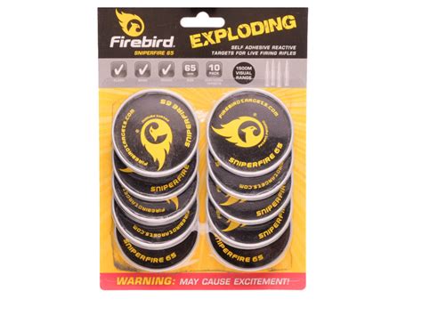 Firebird Sniperfire 65mm Reactive Exploding Target