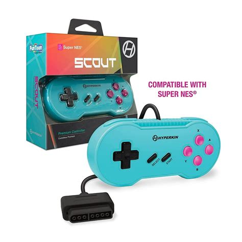 Hyperkin Scout Premium Controller For Nintendo Super Nes Snes Hyper