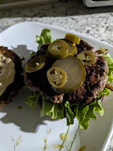 Pretzel Bun Burger Rburgers