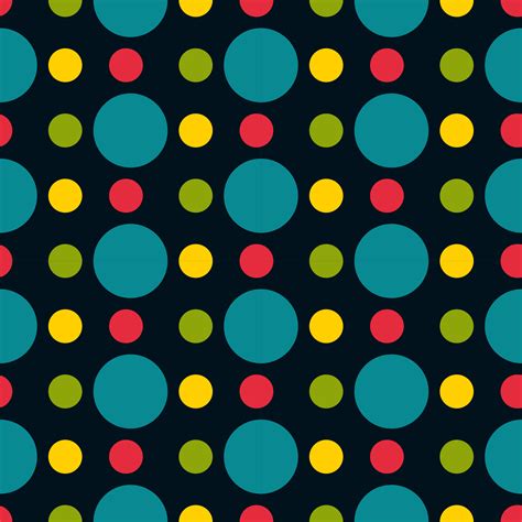 Colored Polka Dot Seamless Pattern 347084 Vector Art At Vecteezy