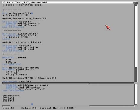 Screen Shot Of Game And About Scope My First Shooting Game For Amiga By Elmonepg