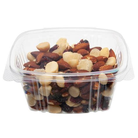 Sample Of 16 Oz Hinged Pla Clamshell Deli Containers