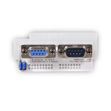 Support Mount For IBM PCjr CGA And Serial Breakout Board TexElec