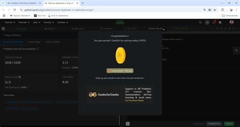 gorav jindal on linkedin gfg potd 100daysofcode
