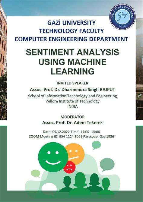 Sentiment Analysis Using Machine Learning Gazi Üniversitesi