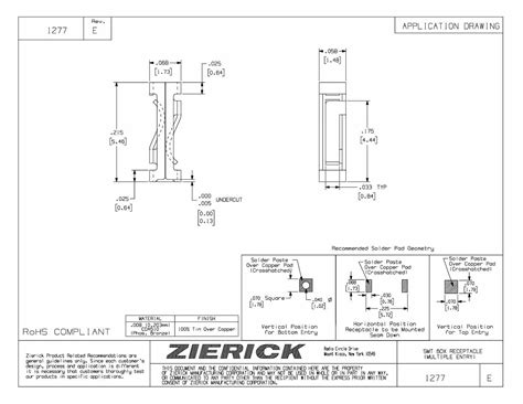 Dual Entry Mini Wire Gripper Zierick Manufacturing Corporation