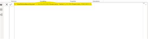 Calculate Yearly Sales Using Dax Functions In Power Bi Crmonce