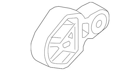 2016-2019 Ford Explorer OEM Trans Mount FB5Z-6068-B | Ford Parts Center