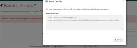 Bootstrap Problem · Issue 5929 · Uyuni Projectuyuni · Github