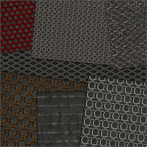 Metallic Meshes 2d Graphics Atenais