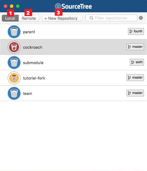 Bookmarks Columnrepository Browser Overview Sourcetree Atlassian Support
