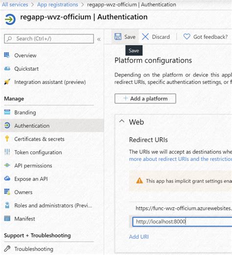 Azure Functions With Azure Active Directory Authentication Security