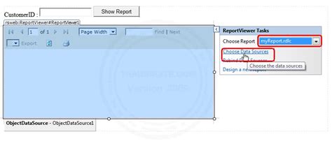 การสร้าง Report ด้วย Report Viewer และการส่งค่า Parameters