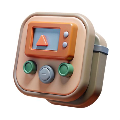 Vibrant Rustic Smart Sprinkler Controller With Display Isolated Element High Resolution 57556668 Png