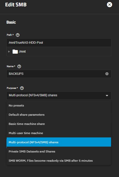 I Cannot Map A Folder Created And Shared From Truenas In Windows Truenas General Truenas
