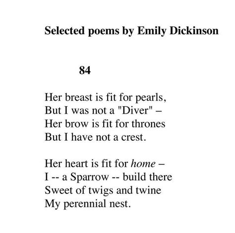 Emily Dickinson Dickinson Poems Emily Dickinson Emily Dickinson Poems