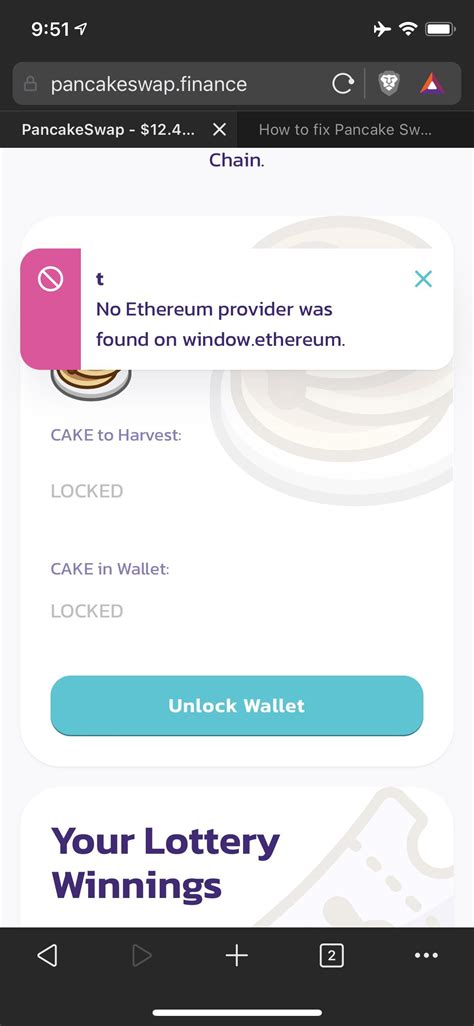 Trust Wallet Connect Fail How To Fix Rpancakeswap