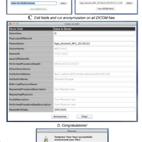 Abstract A5 How To Use The Dicom Anonymizer Step By Step Download Scientific Diagram