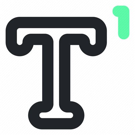 Text Editor Superscript Lettering Typography Font Warning Icon