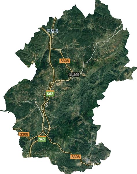 龙场镇高清电子地图