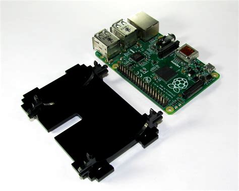 Raspberry Pi B Black Case Built To Spec
