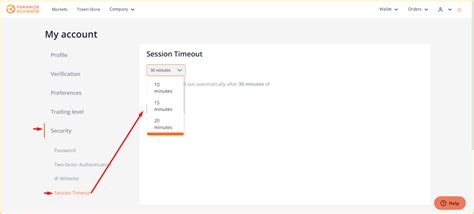 For Website How To Change Timeout Session Tokenize Malaysia Support